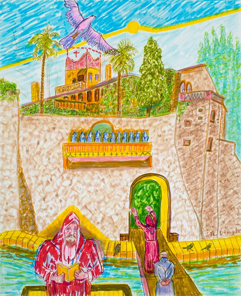 HALLELUJAH Drawing by Robert Lingle | Saatchi Art