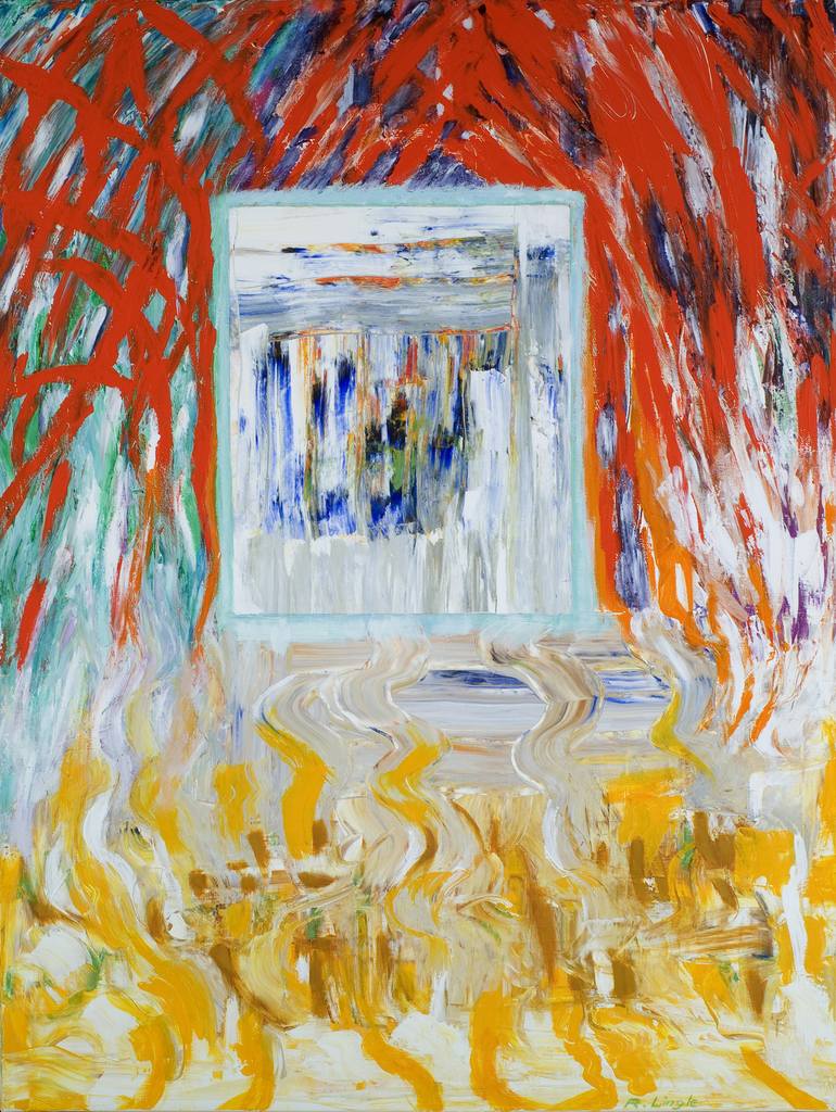 LAS DOCE VISTAS DE LA MIENTE (2) EMERGENCE Painting by ROBERT LINGLE ...