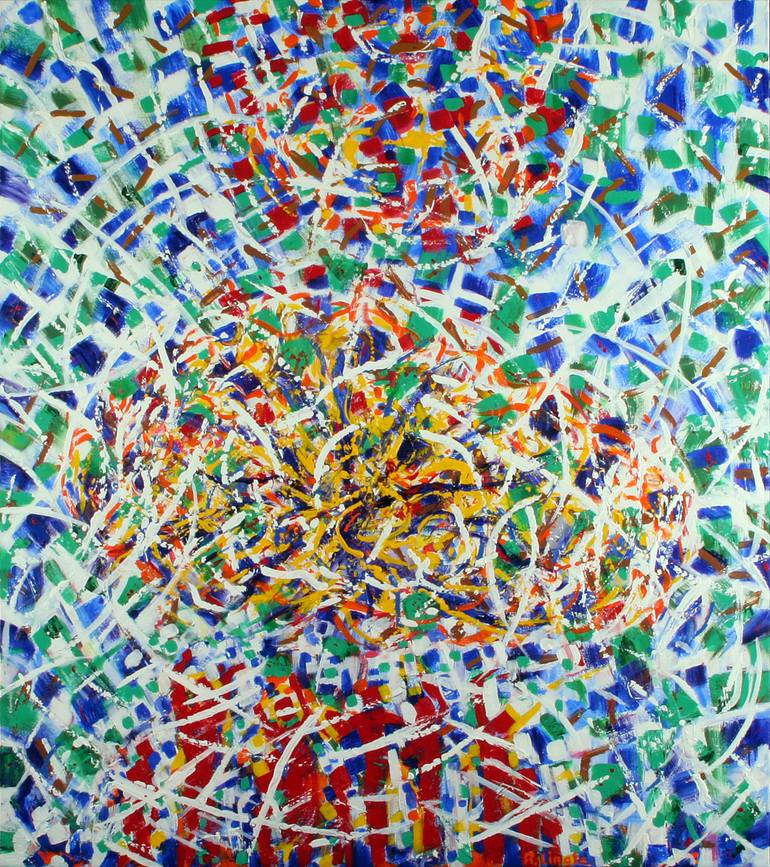 QUARKS Painting by ROBERT LINGLE | Saatchi Art
