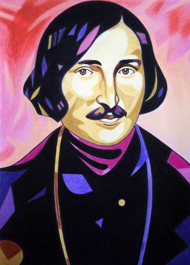 Gogol Drawing by Andrey Volkov | Saatchi Art