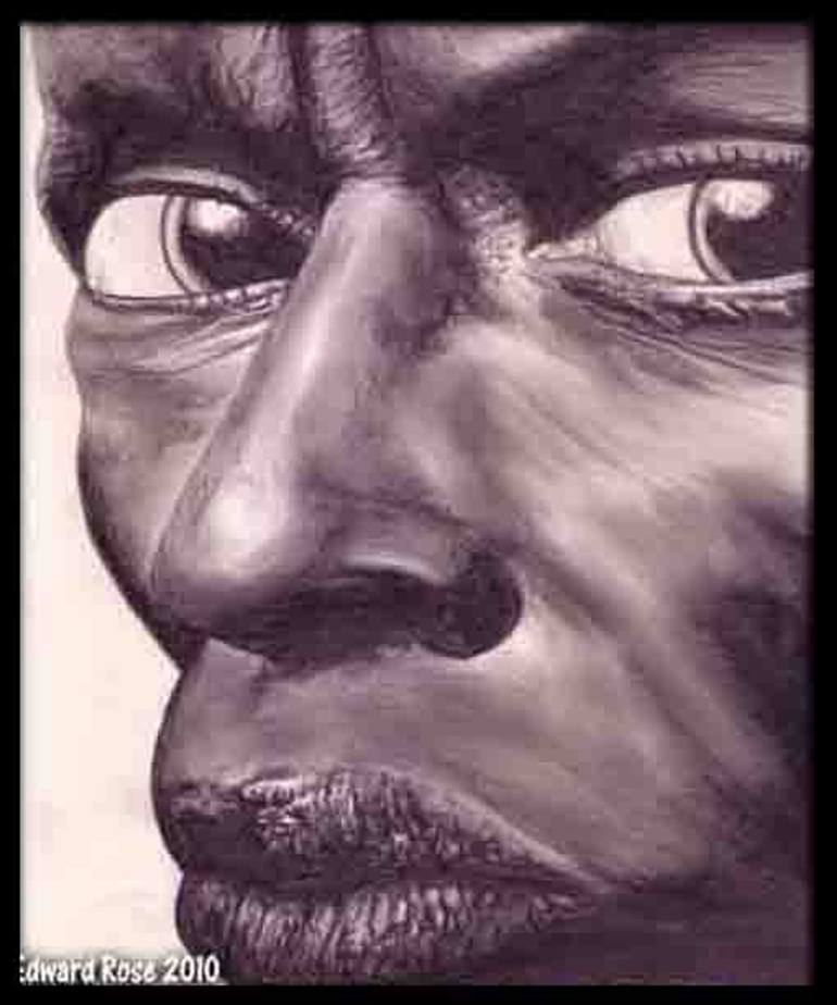 face Drawing by Edward Rose | Saatchi Art