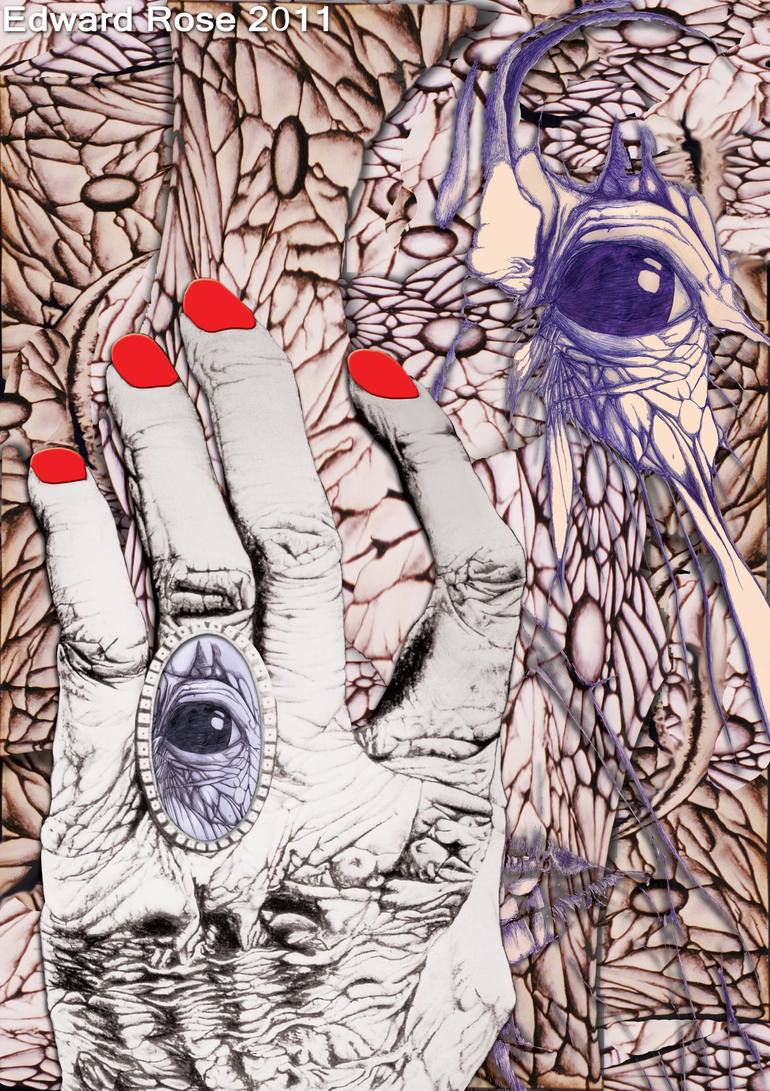 The Razors Edge Drawing by Edward Rose | Saatchi Art