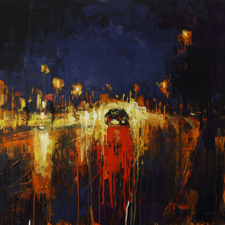 Dont Look Back Painting by David Wilson | Saatchi Art