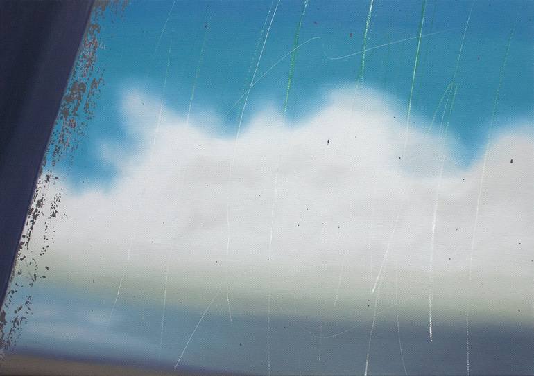 Train Window Painting by James Moore | Saatchi Art