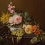 Still life with roses and peaches Painting by Dmitry Sevryukov ...