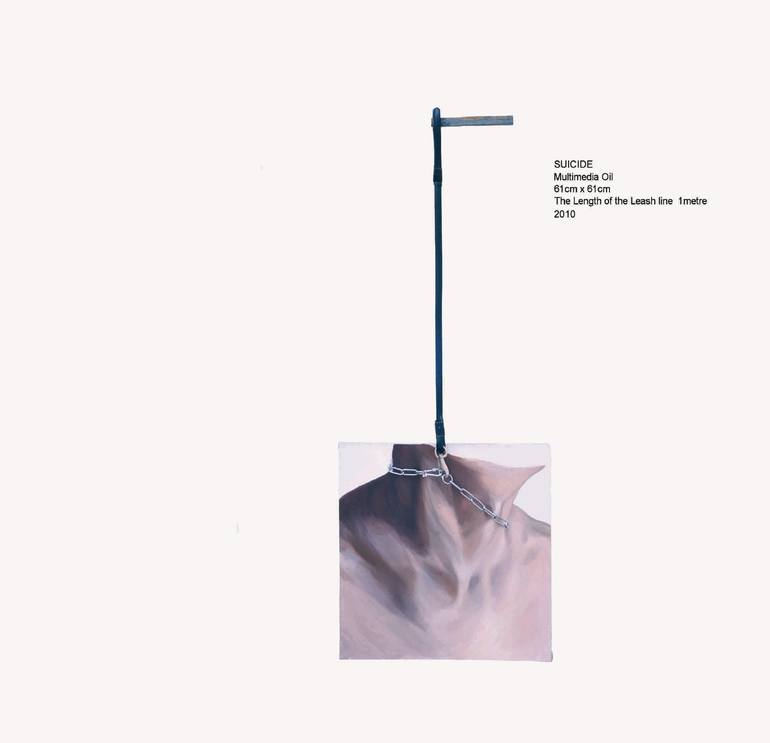 Hang me up Painting by Zhu Yu | Saatchi Art