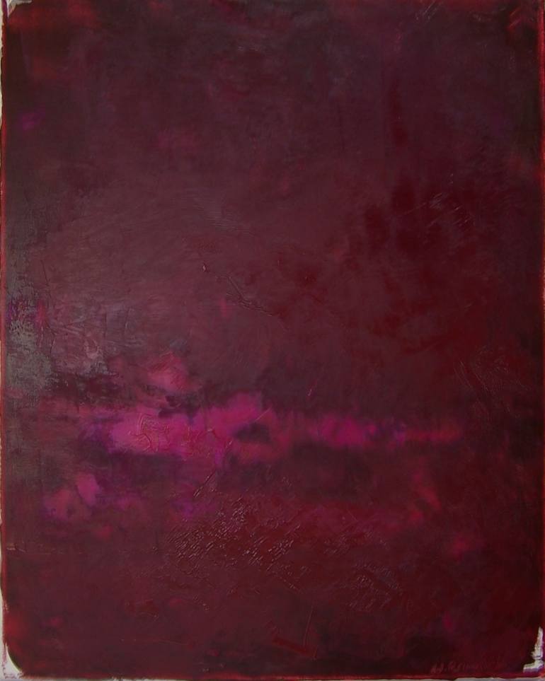 Serial Pink/Rot #8 Painting by Wibke Brode | Saatchi Art