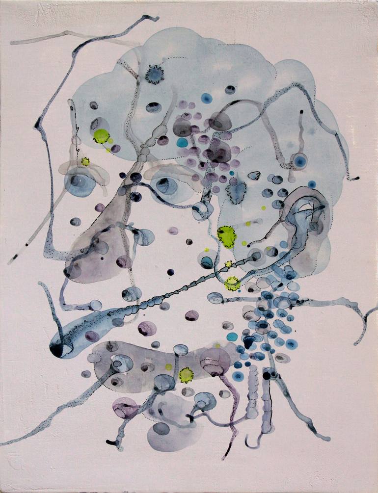 The EVOLUTION of MAN series No.26 ( Paul Dirac) Painting by Michael ...