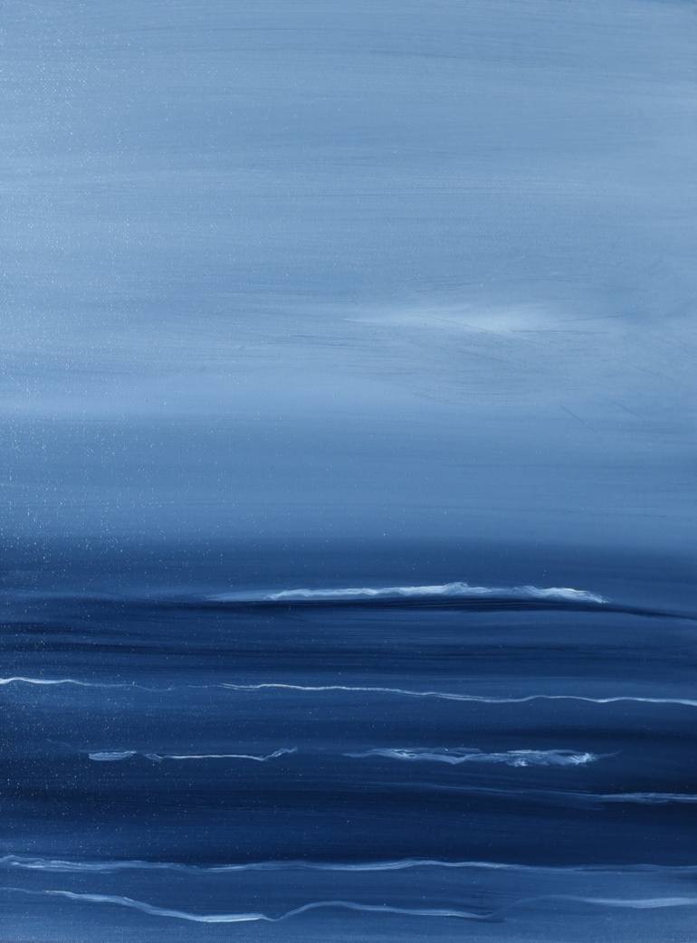 Serene Sea Painting by Katy Hawk | Saatchi Art