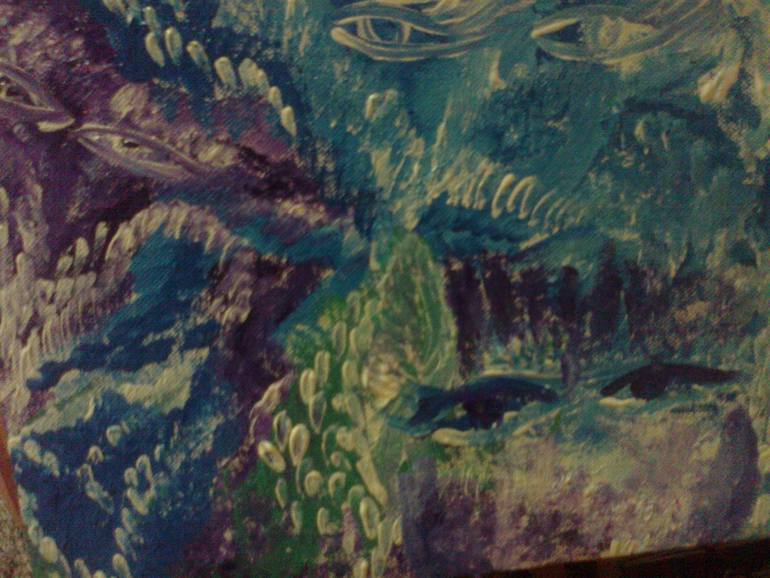 Speaking Eyes Painting by Chetan Tendulkar | Saatchi Art