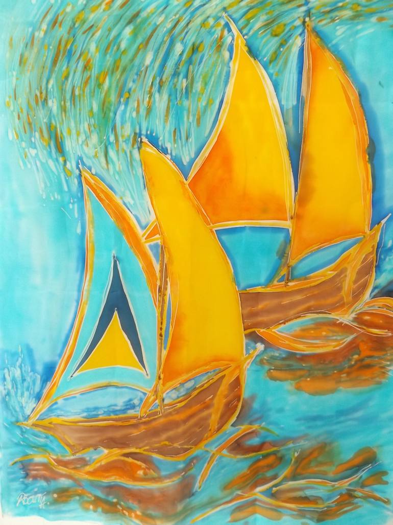 St. Lucia Painting by Stefanie Wilhelm | Saatchi Art