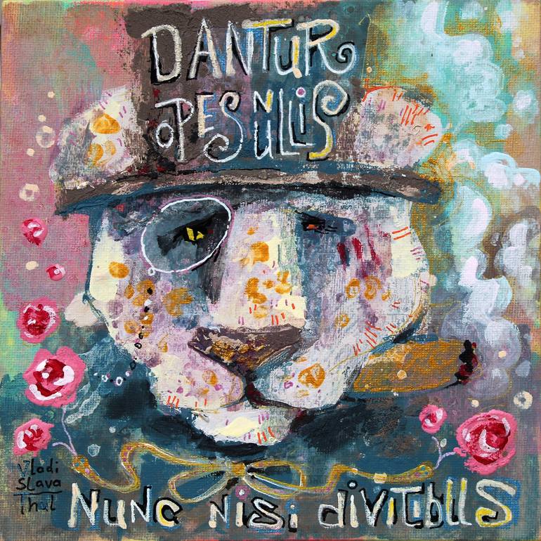 Opulent Serpent Painting by Vladislava Thul | Saatchi Art