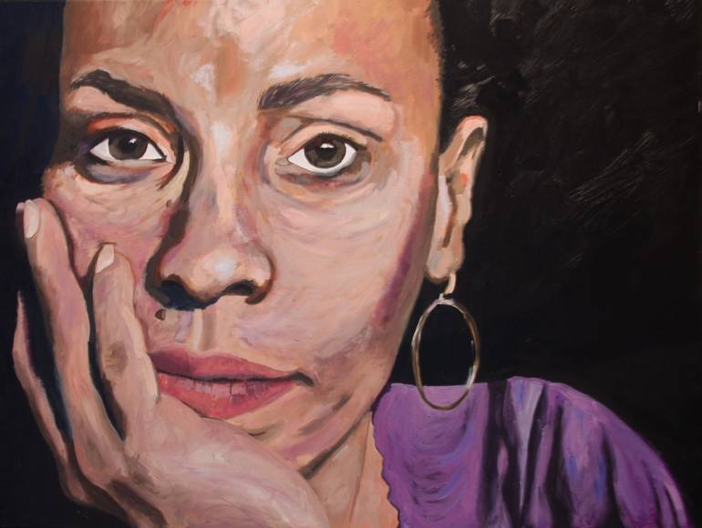 Tia (SOLD) Painting by Eric Yarbrough | Saatchi Art