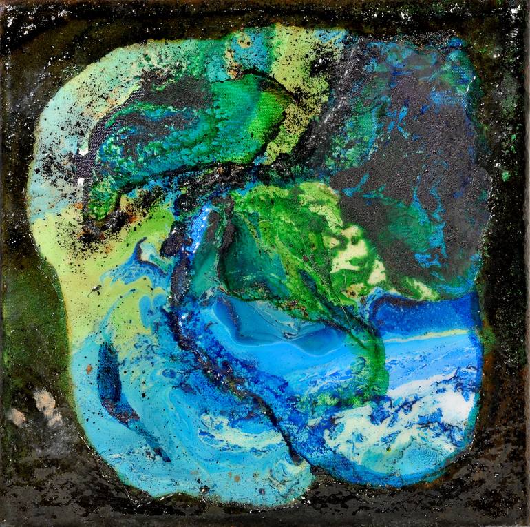 EARTH MEETS FOREST Painting by Mario Guerra | Saatchi Art