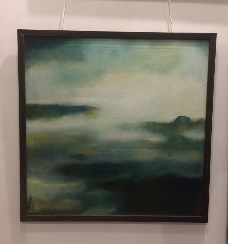 the sea Painting by Mena Malgavkar | Saatchi Art