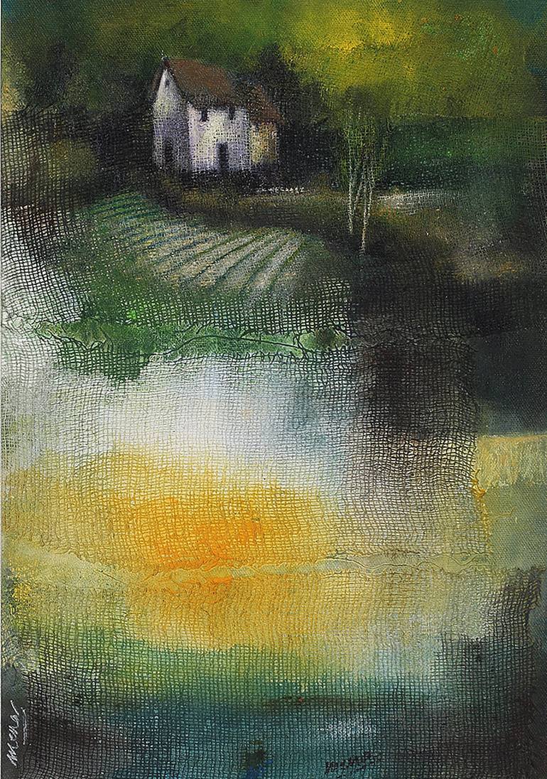 Evensong Painting by Mena Malgavkar | Saatchi Art