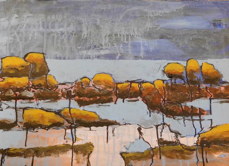 Rocks of Brittany Painting by Frans Strunk | Saatchi Art
