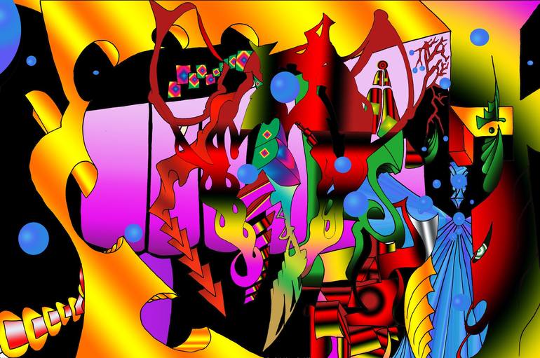 Zoid Drawing by Radfax Radfax | Saatchi Art