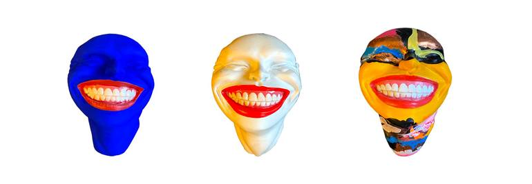 Trinity Head Sculpture by Flavio Rossi | Saatchi Art