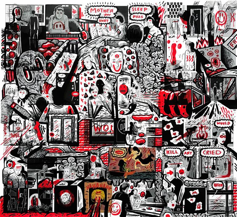 WOULD! Drawing by Vicente Aguado | Saatchi Art