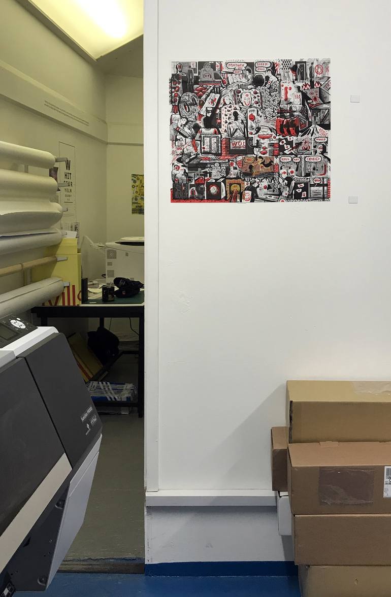 WOULD! Drawing by Vicente Aguado | Saatchi Art