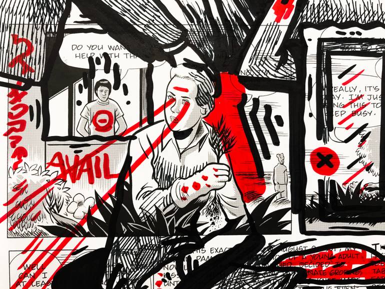 WOULD! Drawing by Vicente Aguado | Saatchi Art