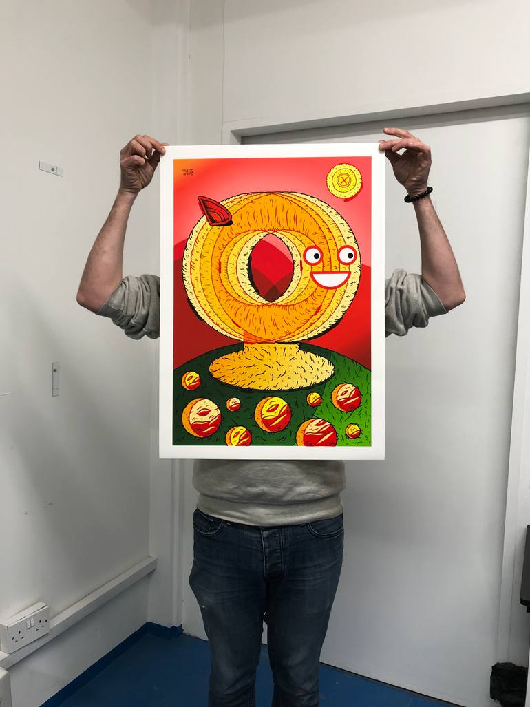 HAPPY HYPOXIA Drawing by Vicente Aguado | Saatchi Art