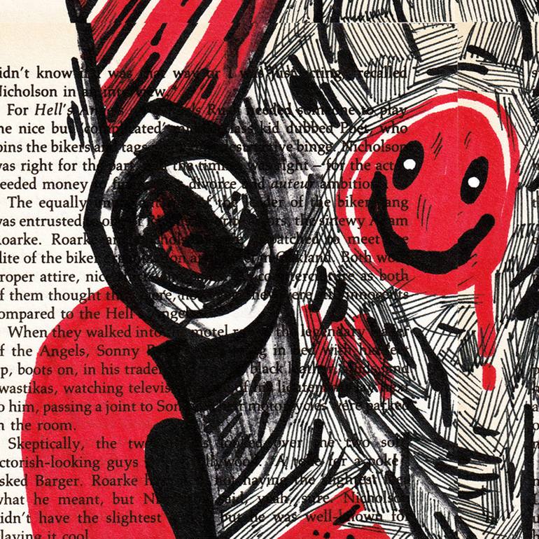 MENCHO NO ME MATES Drawing by Vicente Aguado | Saatchi Art