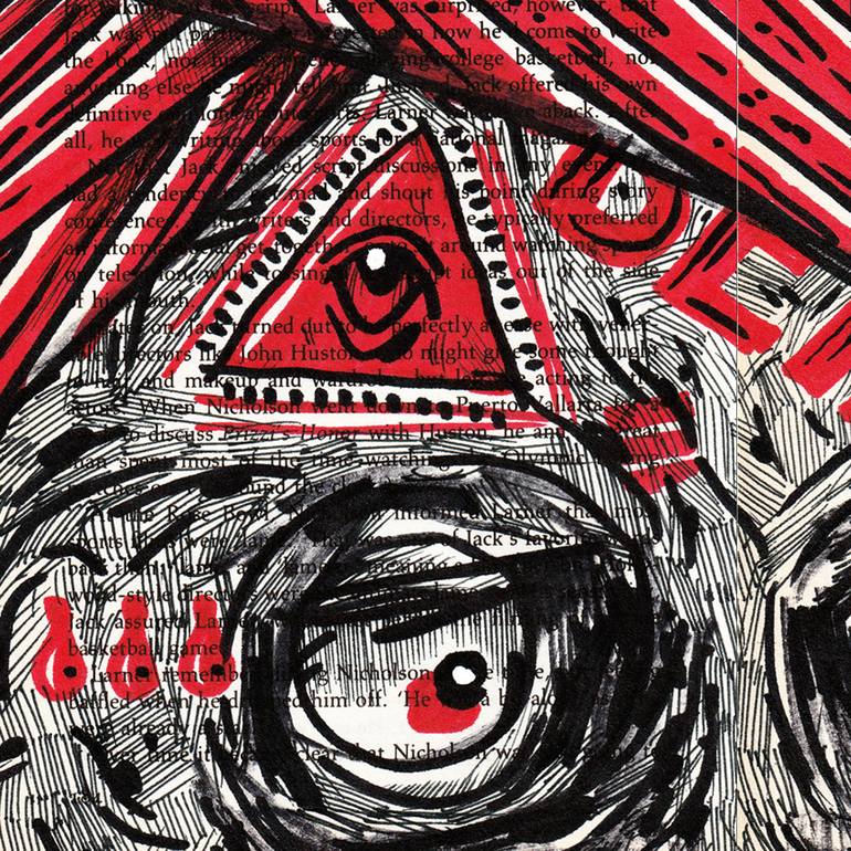 MENCHO NO ME MATES Drawing by Vicente Aguado | Saatchi Art