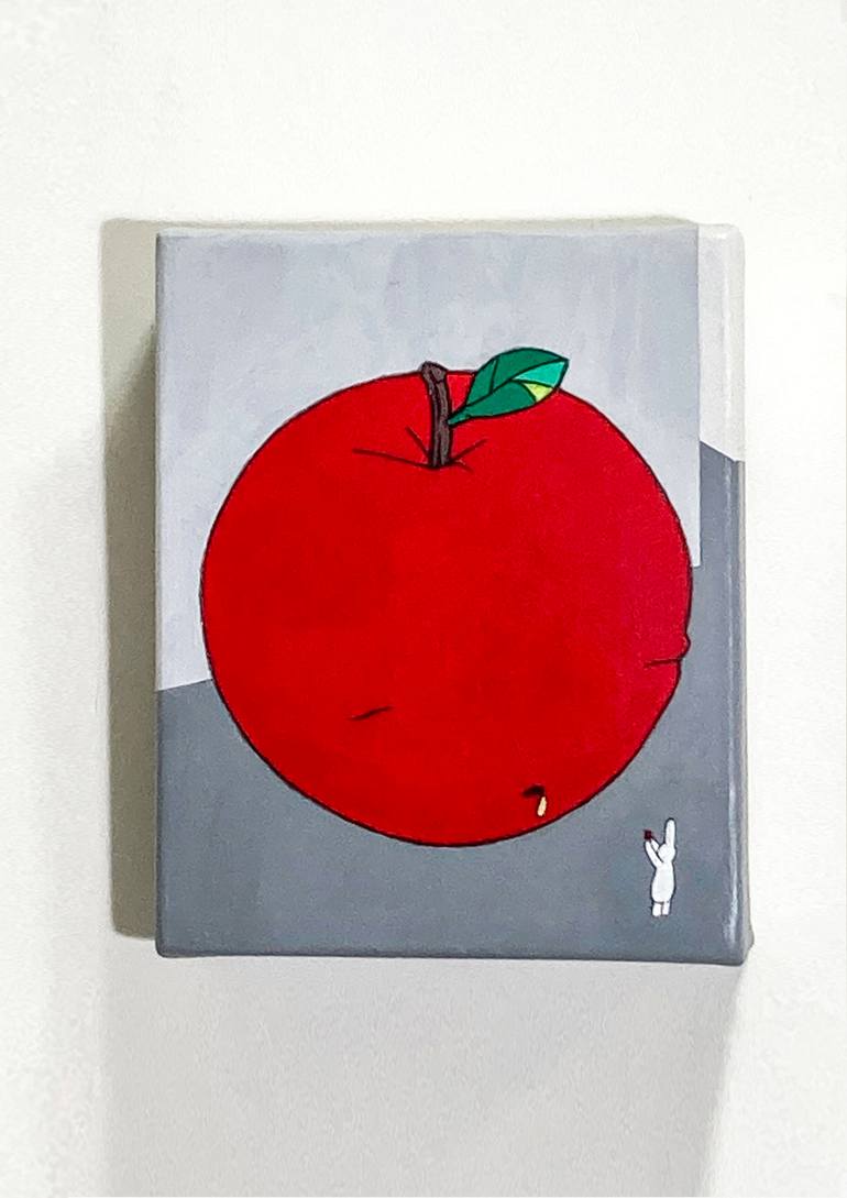 I Only Wanted One Bite Painting by Mr Clement | Saatchi Art