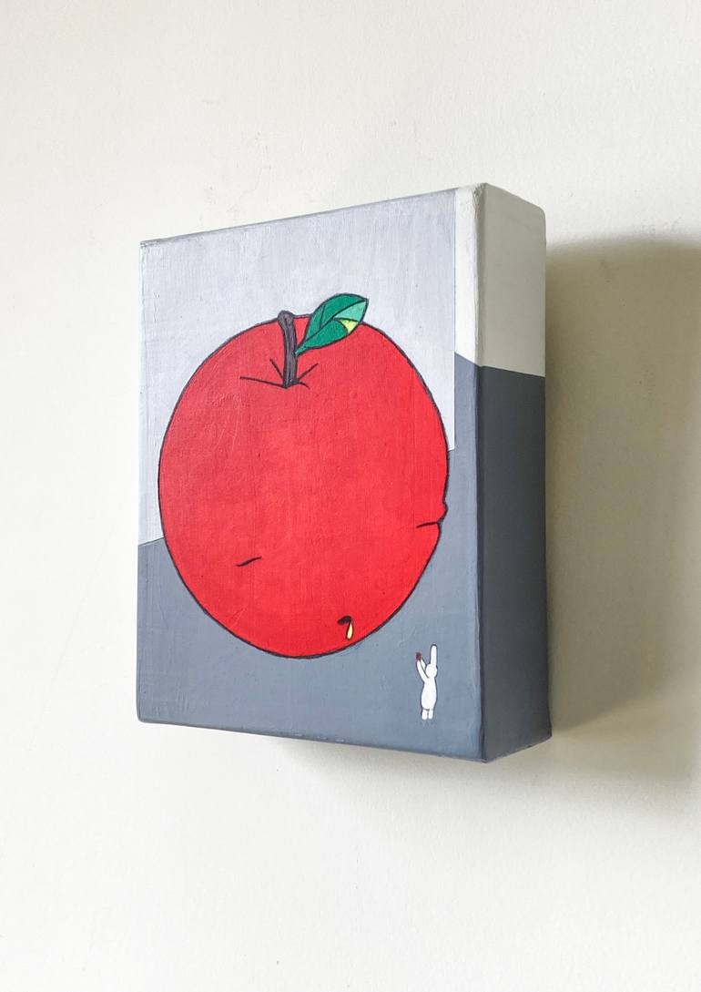 I Only Wanted One Bite Painting by Mr Clement | Saatchi Art