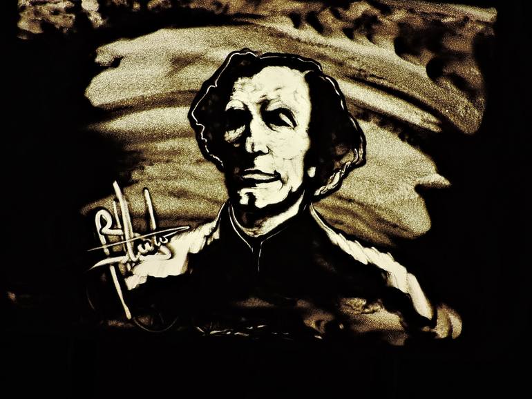 The Founding Father of Canada Drawing by sand art bluto | Saatchi Art