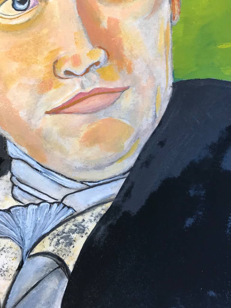 William Blake Painting by Margot Stinton | Saatchi Art