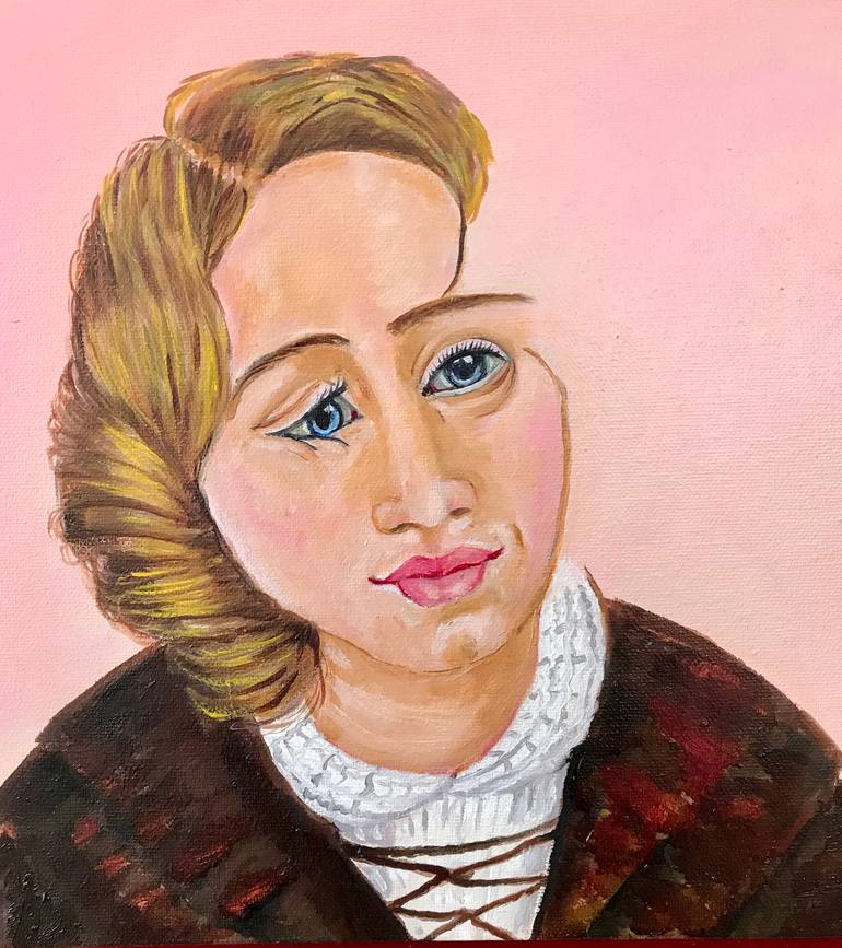George Eliot the Poet Painting by Margot Stinton | Saatchi Art