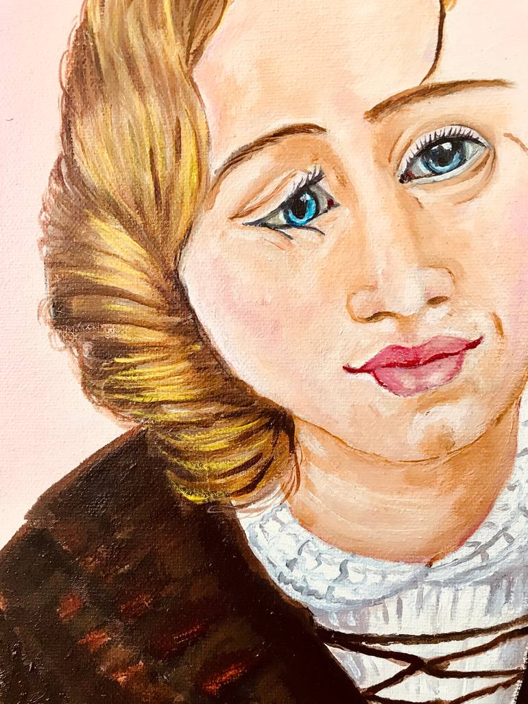 George Eliot the Poet Painting by Margot Stinton | Saatchi Art