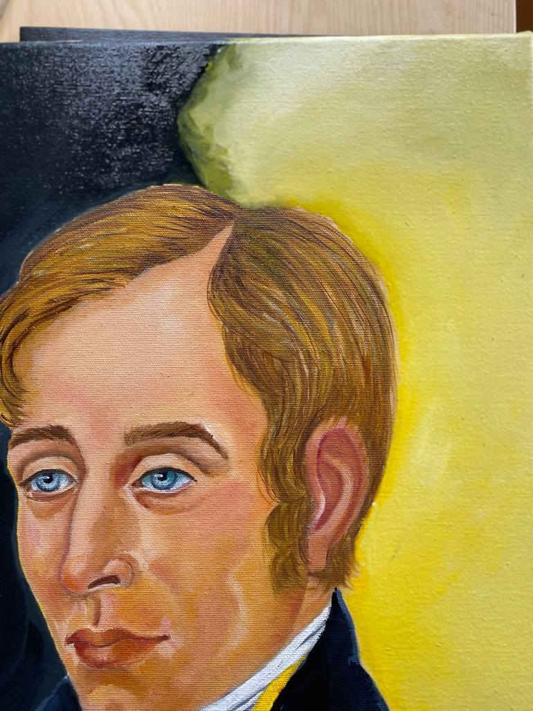 William Wordsworth Painting by Margot Stinton | Saatchi Art