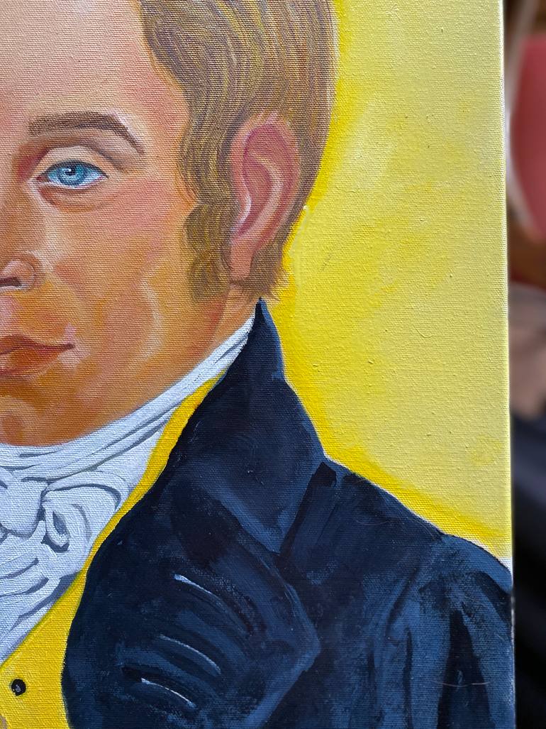 William Wordsworth Painting by Margot Stinton | Saatchi Art