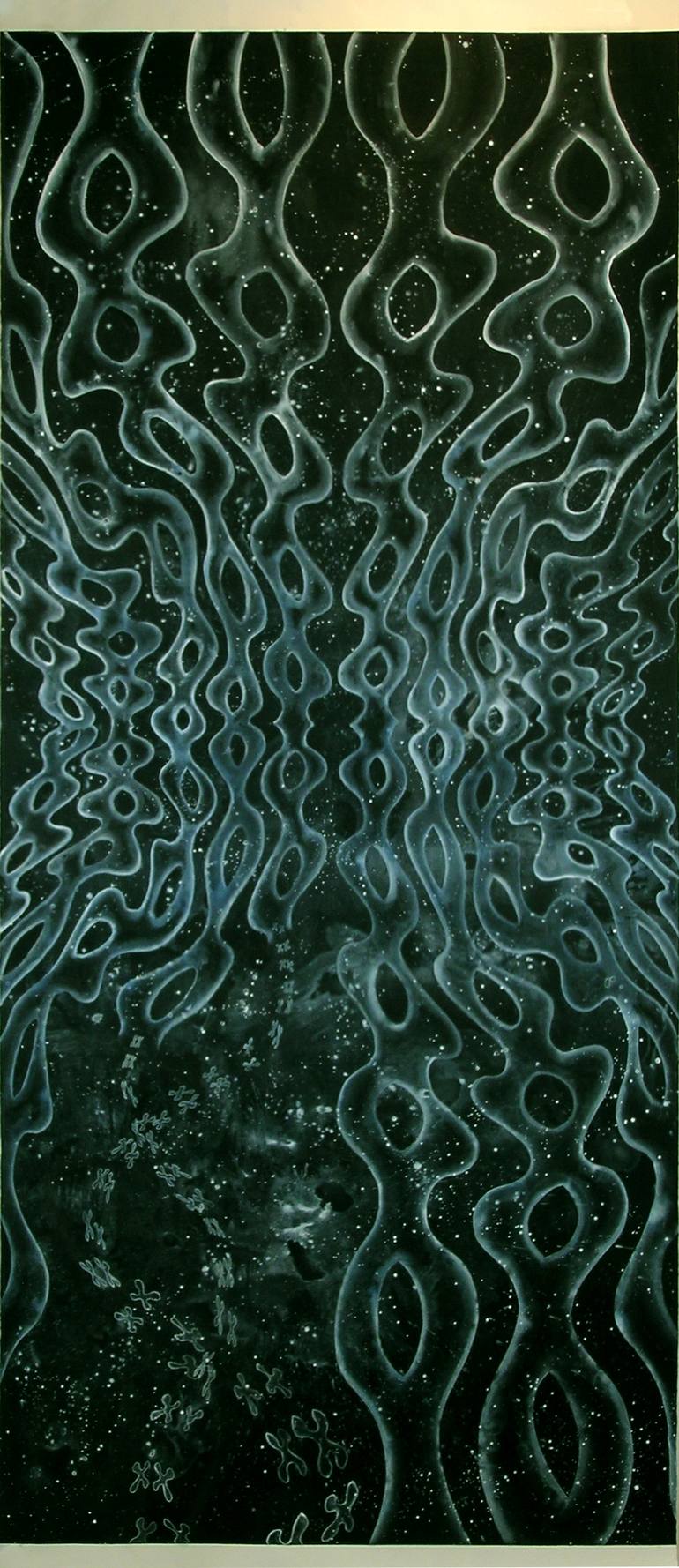 Orgonomic Lattice Painting by Arielle Masson | Saatchi Art