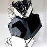 Noir et Blanc Sculpture by Leisa Rich | Saatchi Art