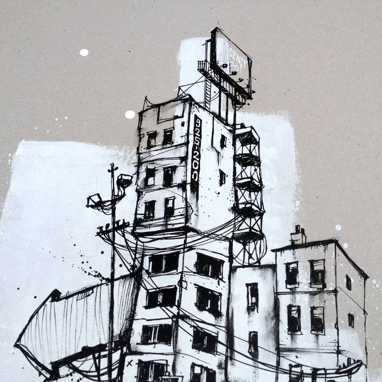 URBAN TOTEM - Urban painting by GRAFFMATT Painting by Graffmatt Artist ...
