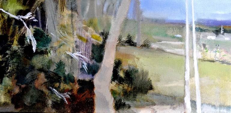 Out of the Woods - Perspective Painting by Holly Larner | Saatchi Art