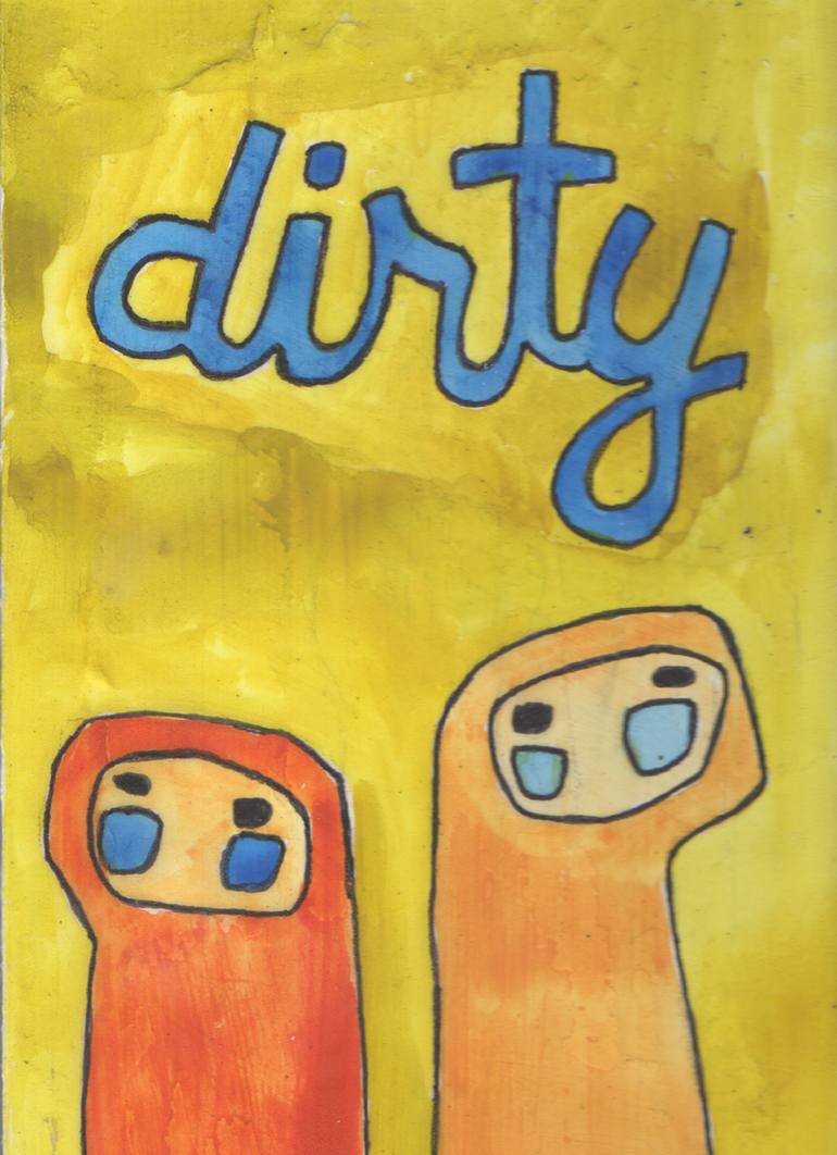 Dirty Painting by Rebecca Stockert | Saatchi Art