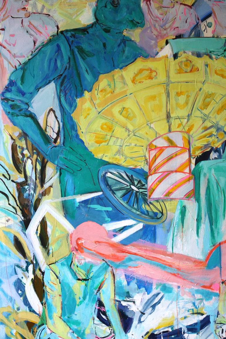 Carnaval Painting by Elham Etemadi | Saatchi Art