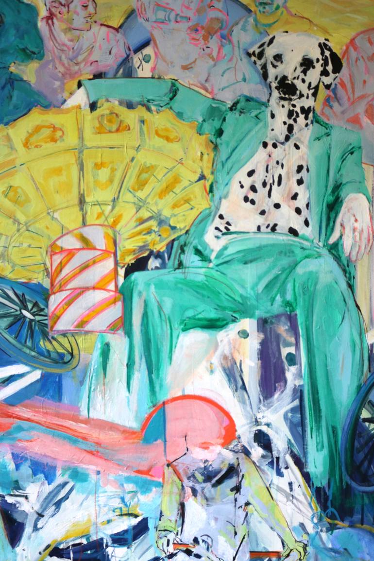 Carnaval Painting by Elham Etemadi | Saatchi Art