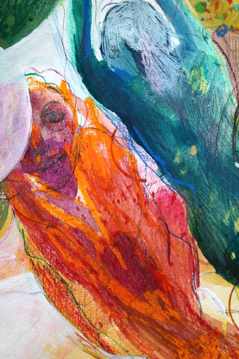 Brave Painting by Elham Etemadi | Saatchi Art