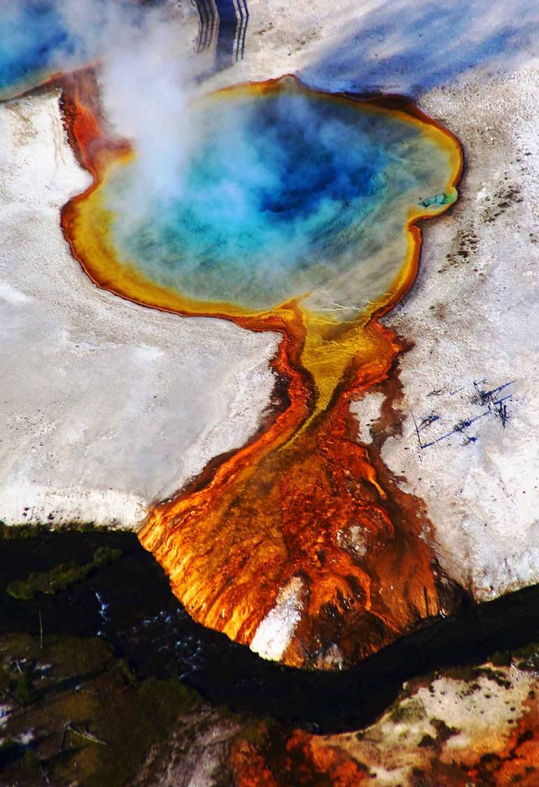 YELLOWSTONE VOLCANO Photography by Harvey Lloyd | Saatchi Art