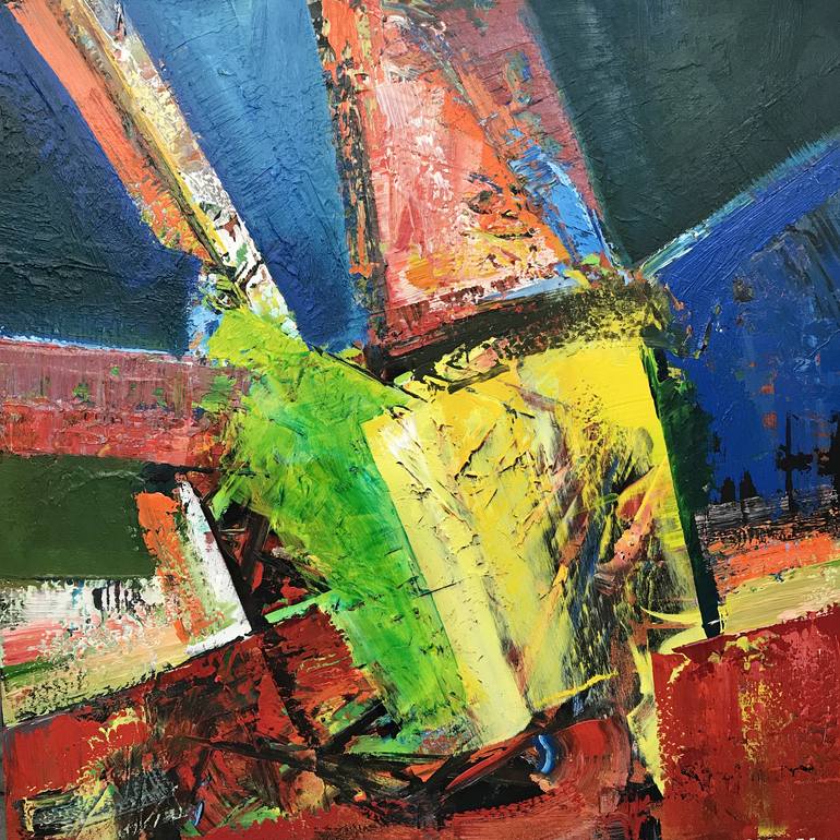 Kinetic Energy Painting by Shant Beudjekian | Saatchi Art