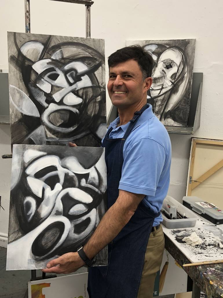 Imaginary Portraits Painting by Shant Beudjekian | Saatchi Art