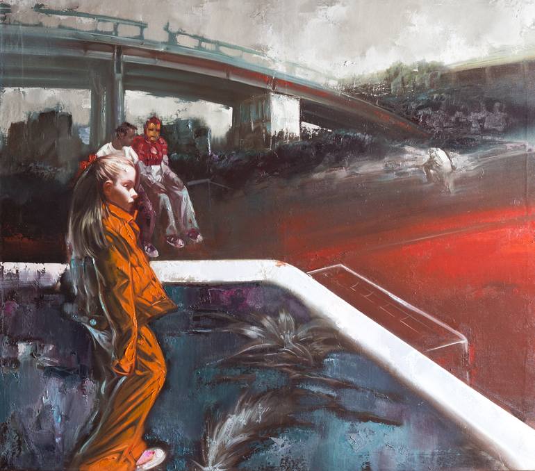 Sub- cava Painting by Alessandro Papari | Saatchi Art