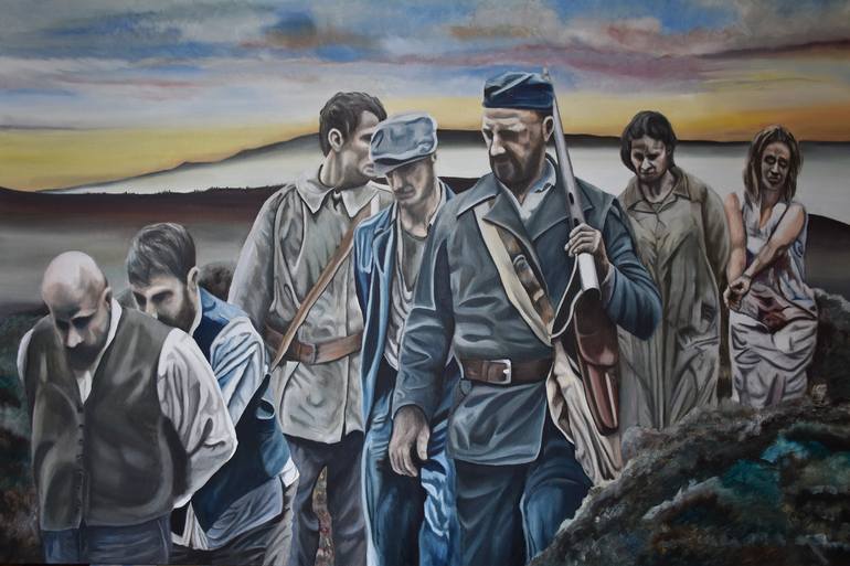 Foibe 5 - Verso l'abisso Painting by Paolo Terdich | Saatchi Art United ...